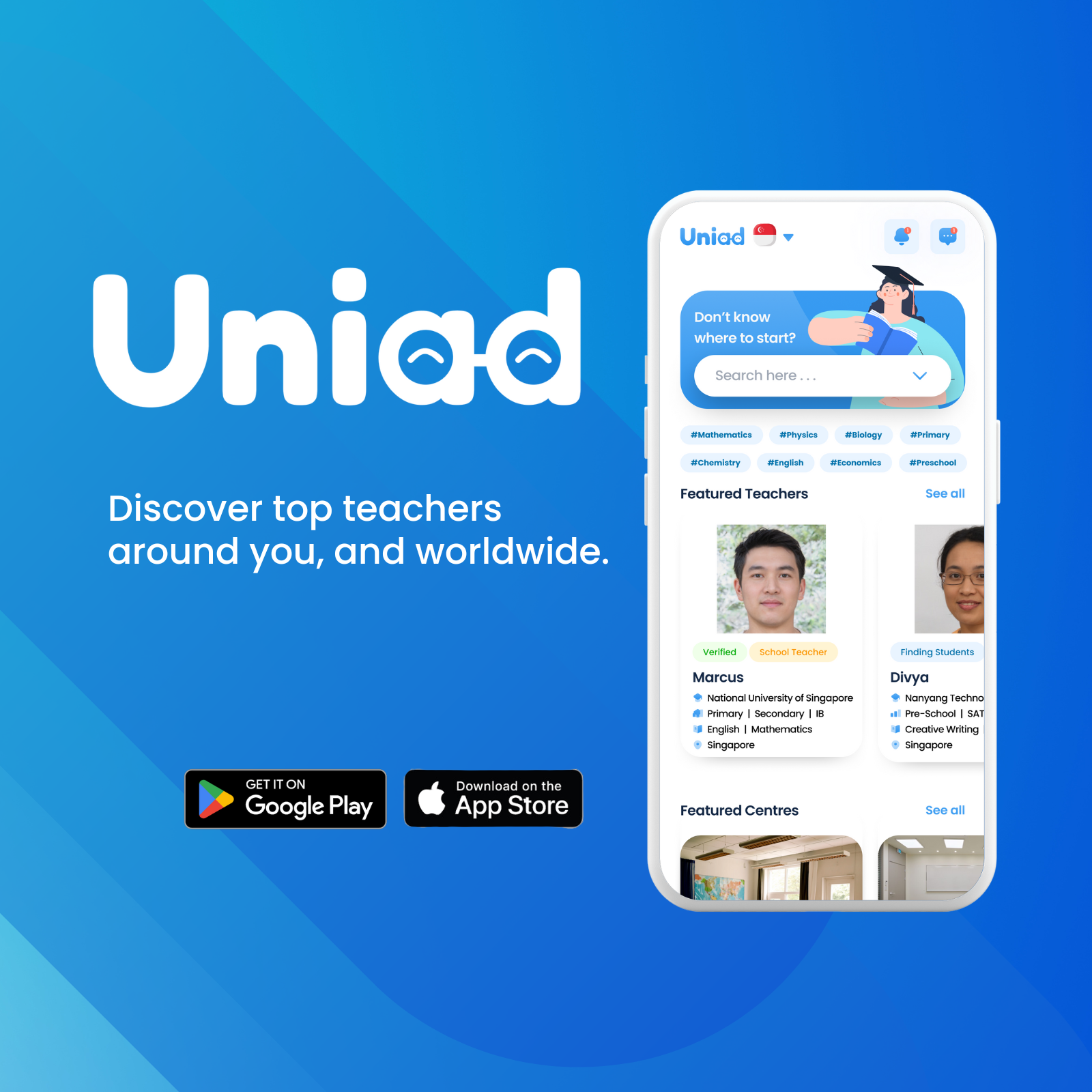 Uniad - Courses